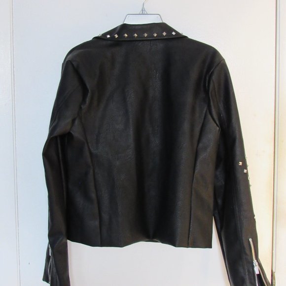 Disney | Jackets & Coats | Disney Villain Faux Leather Jacket | Poshmark